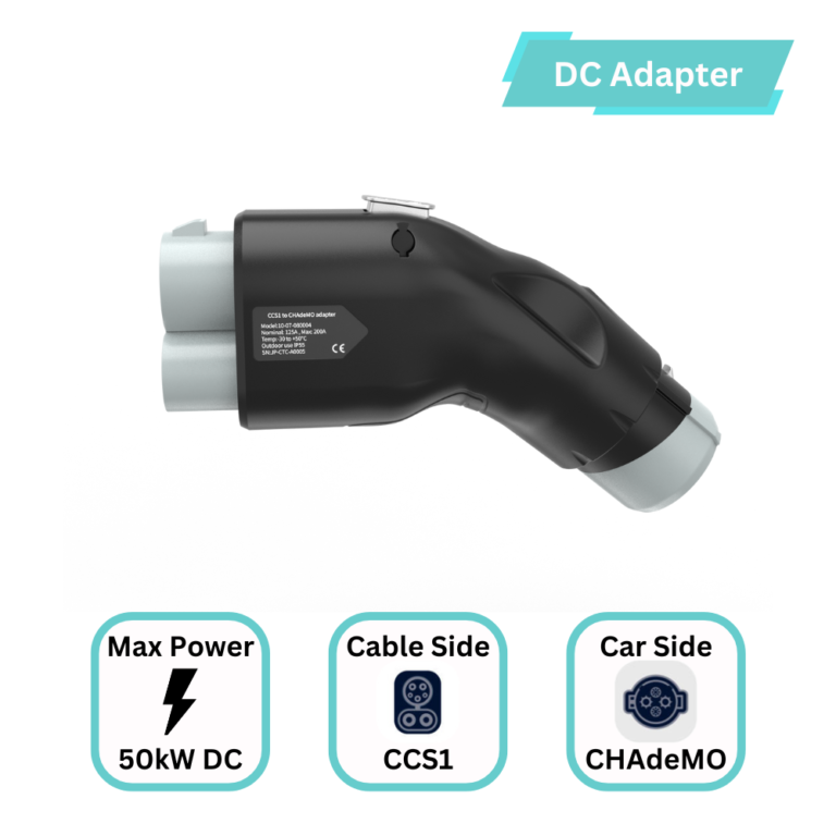 600V 200A CCS1 to CHAdeMO DC Adapter - EVOffer